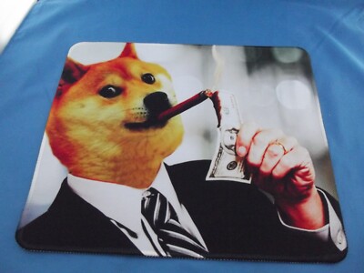 Doge Business Mouse Pad for PC Gaming Doge Meme Dogecoin Wall Street | eBay