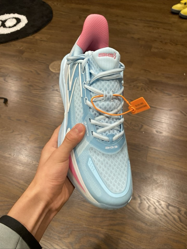 361 Degrees Big3 4.0 QUICK inverted Basketball Shoes 672321105-6 Size ...