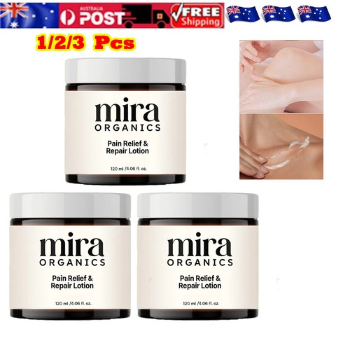 Mira Pain Relief Lotion Mira Organics Cream Skin Repair Cream for All ...