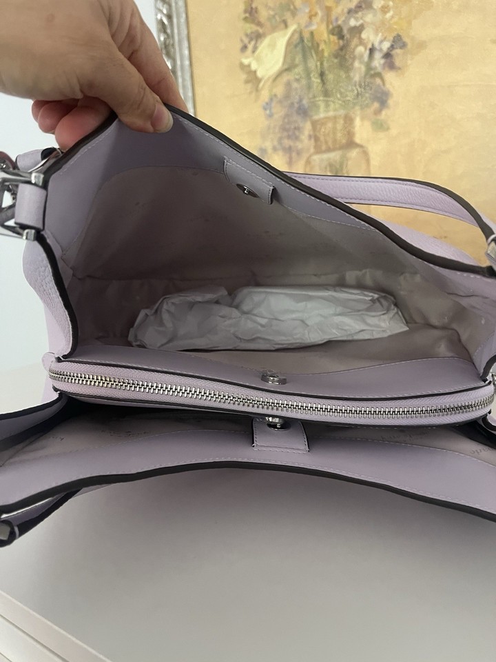 NWT Kate Spade Leather Kayla Large 3 Compartment Shoulder Bag Light ...