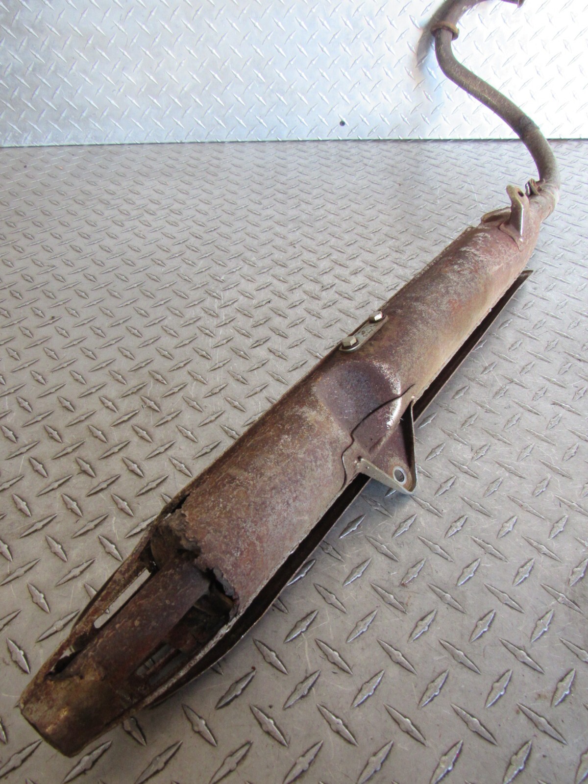 1968 68 HONDA CT200 CT 200 TRAIL 90 EXHAUST MUFFLER PIPE | eBay