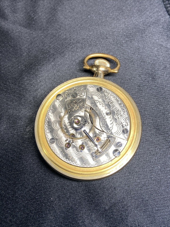 Antique Elgin Pocket Watch HH Taylor Railroad Grade 80 1884 15J 18s ...