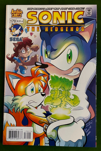 SONIC The HEDGEHOG Comic Book #170 NM | eBay