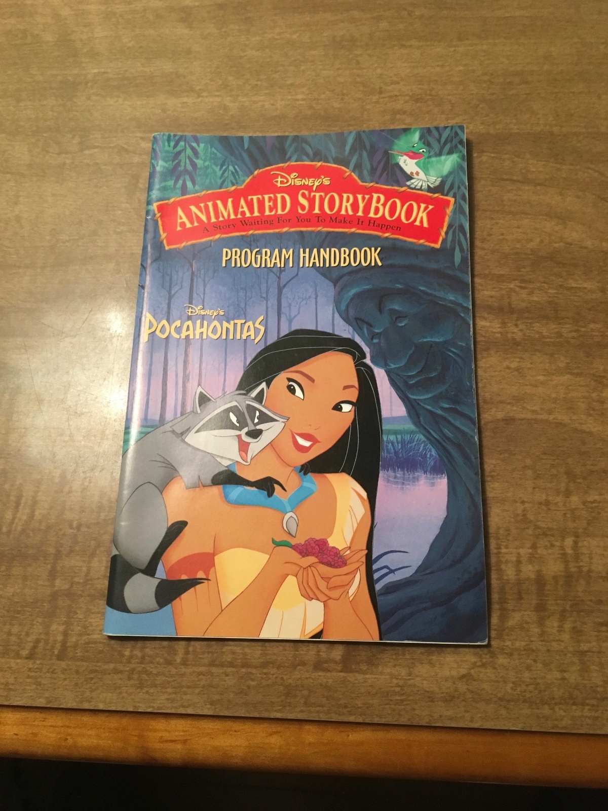 Pocahontas Animated Storybook by Disney 1995 - Book Only | eBay