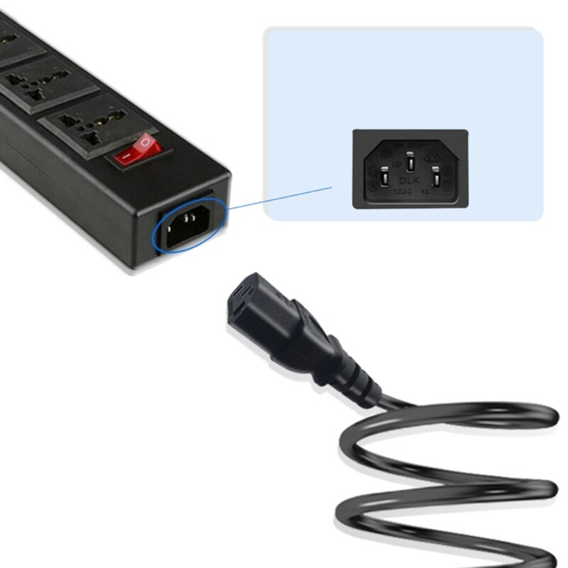 C20 Male to C13 Female Power Extend Cord 1.8M Power Extension Cable for ...