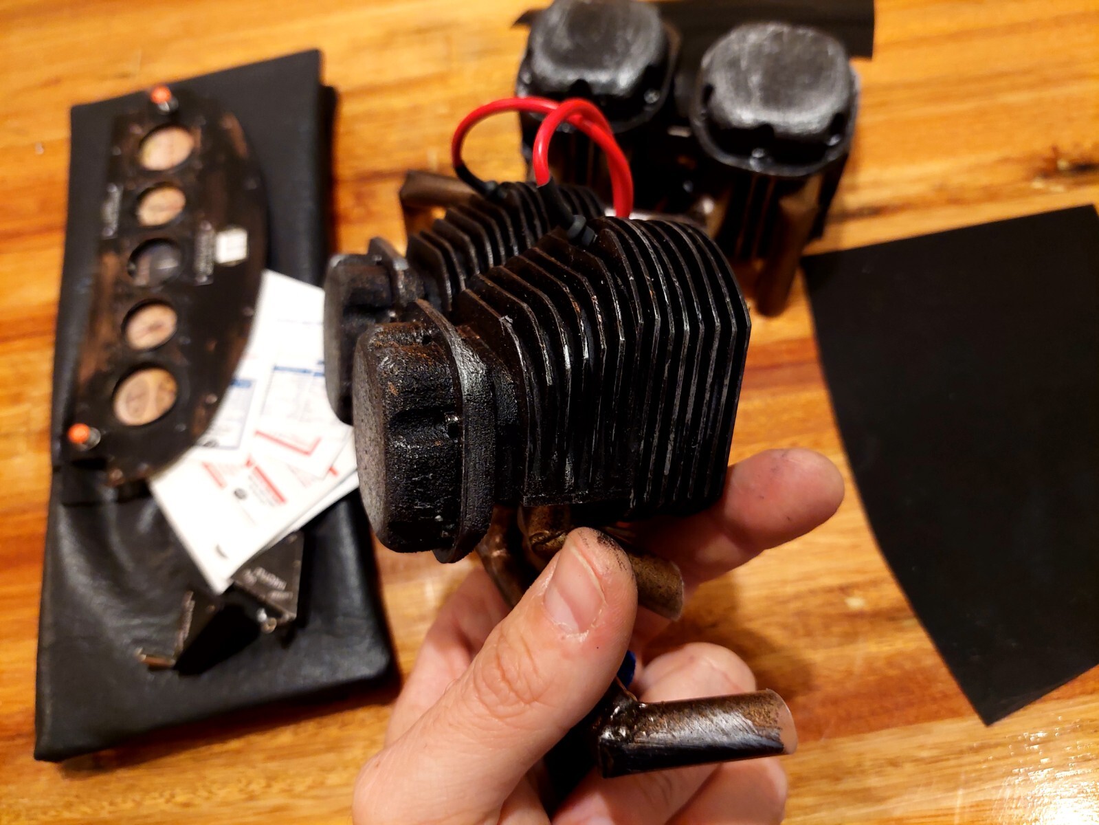 RC plane Piper J3 Cub 1/4 scale Continental Dummy Engine ONLY , Rc ...