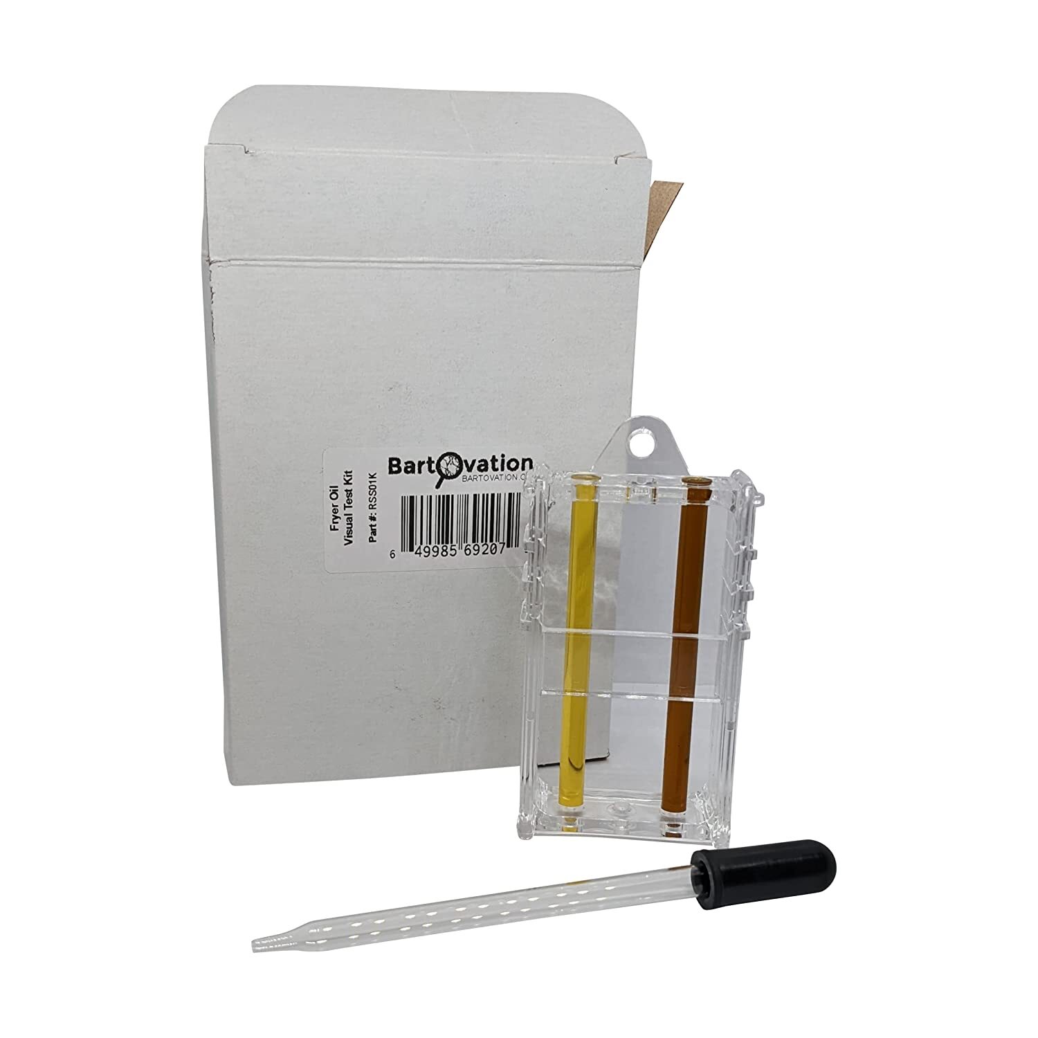 Fryer Oil Visual Test Kit with Dropper & Two Tubes (14-17 & 25 TPM) | eBay