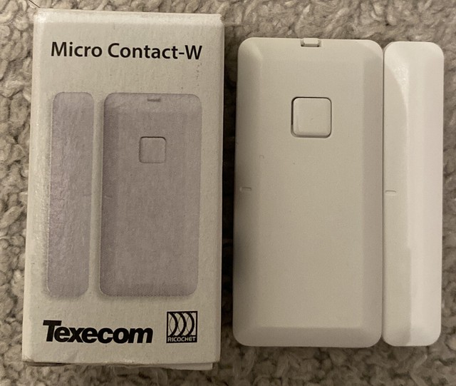 Texecom Ricochet Premier Elite Micro Door Contact-w White GHA 2 off for ...