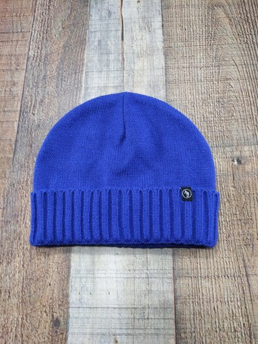 Yea Nice Blue Fold Beanie Hat Blue new without tags | eBay