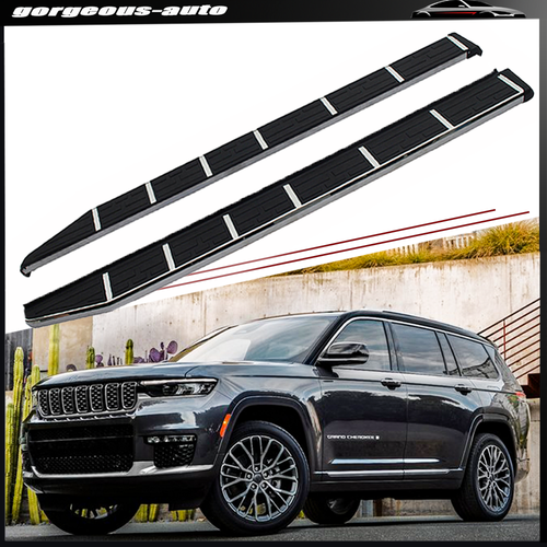 Fits for Jeep Grand Cherokee L 2021-2025 Running Board Side Steps Pedal ...