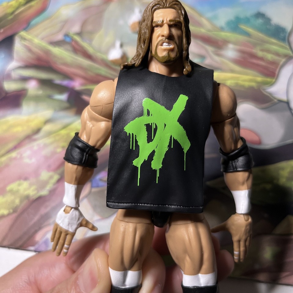 WWE Triple H Elite Flashback Wrestling Figure W Shirt Walgreens ...