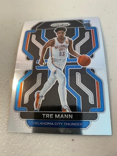 2021-22 Prizm Trey Mann Rookie Card RC #274 Thunder | eBay