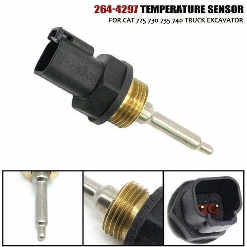 264-4297 Heavy Duty Temperature Sensor For CAT 725 730 735 740 Truck ...
