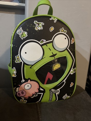 Nickelodeon Invader Zim Mini Backpack With Matching Wallet | eBay