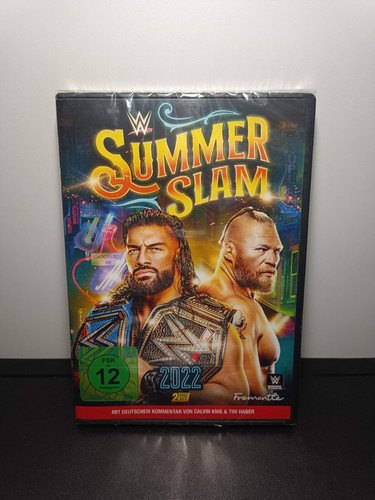 WWE SUMMERSLAM 2022 - 2 DVDs - OVP NEU Sealed Versand kostenlos ...