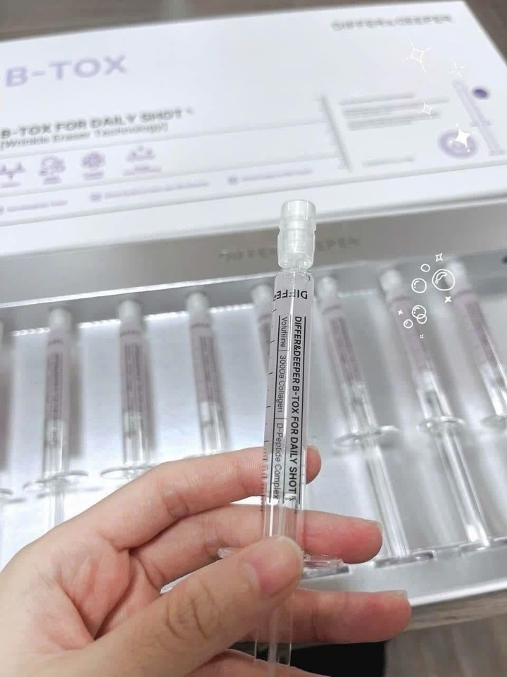 Differ & Deeper B-Tox For Daily Shot Wrinkle Eeaser Technology 2.5ml x 10ea | eBay