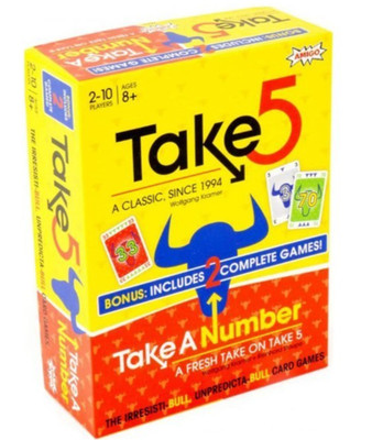 Take 5 and Take A Number Bonus Pack 6 Nimmt X Nimmt Family Card Amigo ...