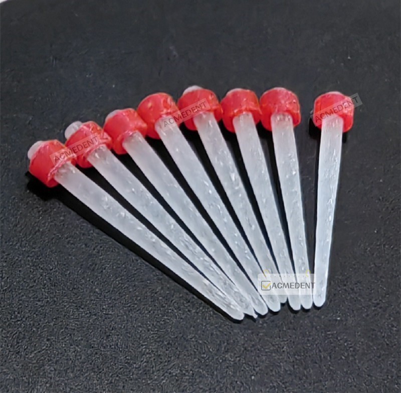 Dental Fiber Post is Glass Fiber-Reinforced Composite Post Tapered Root ...