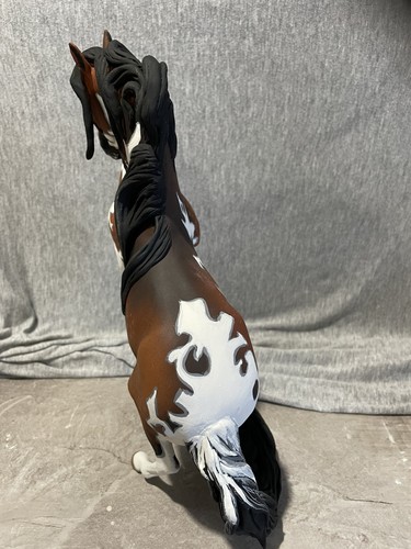 Custom New Breyer CM Cossaco Horse Mold Rearing Pinto | eBay