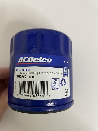 ACDelco GM Original Equipment PF48 Oil Filter 12710960 single | eBay