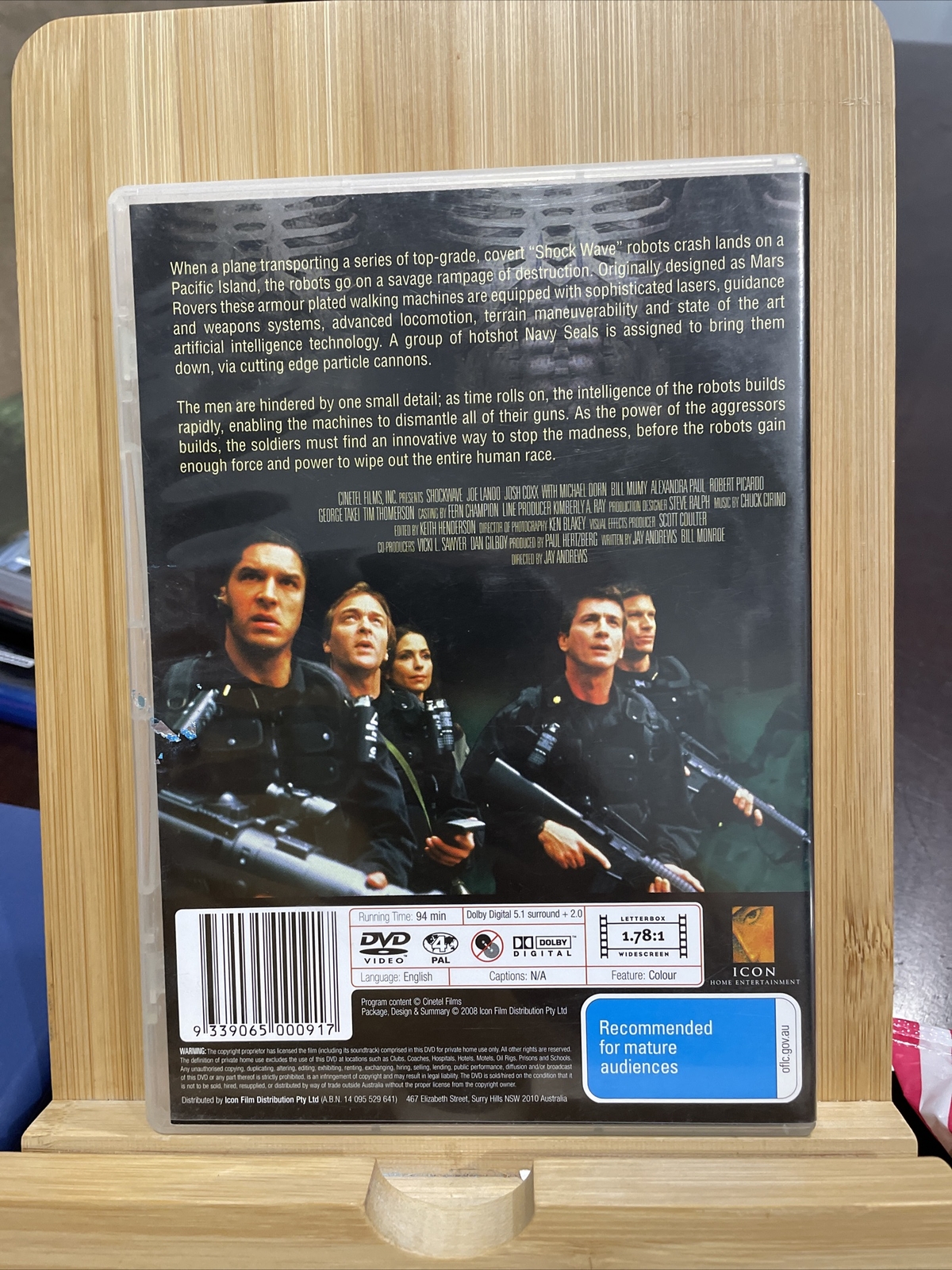 Shockwave Dvd region 4 Rare | eBay Australia