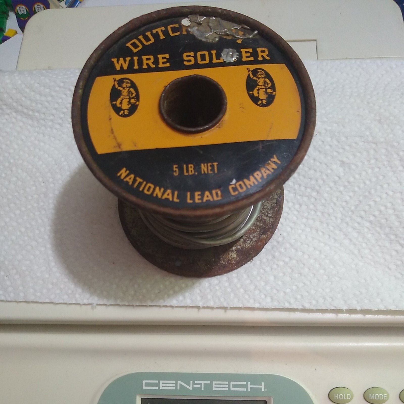 Vintage Dutch Boy Wire Solder 2lb. 6oz & Certified 50% Tin 50% Lead | eBay