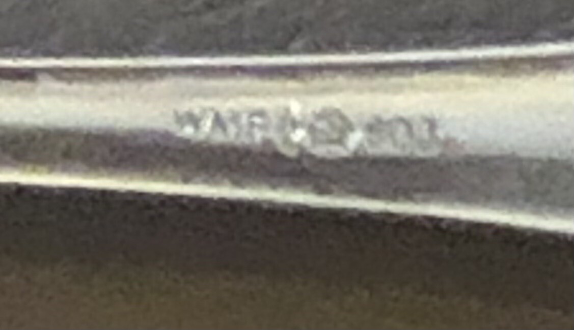 6 Teelöffel Silber WMF Punze 800 / Krone-Halbmond ca. 115 G. Frier ...