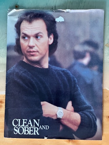 Vintage CLEAN AND SOBER Movie Press Kit MICHAEL KEATON; MORGAN FREEMAN ...