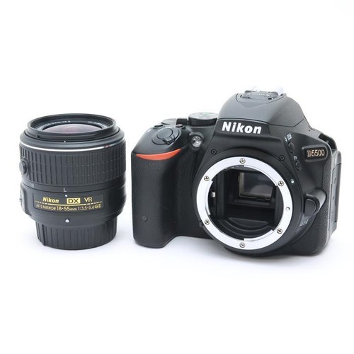 Mint Nikon D5500 18-55 VR II Lens Kit Black Digital Camera | eBay