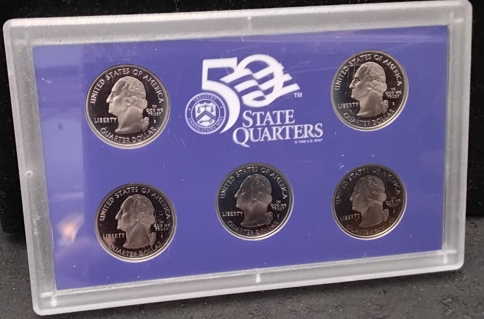 2006-S STATE QUARTER PROOF SET - NO BOX OR COA - FREE SHIPPING MO | eBay