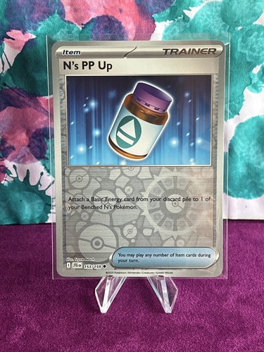 N's PP Up 153/159 - Reverse Holo Pokemon Journey Together - NM | eBay