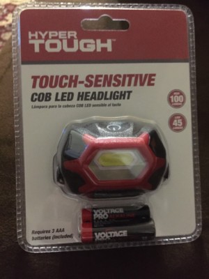 Hyper Tough LED 100 Lumens Headlamp Head Light Torch Flashlight Camping ...