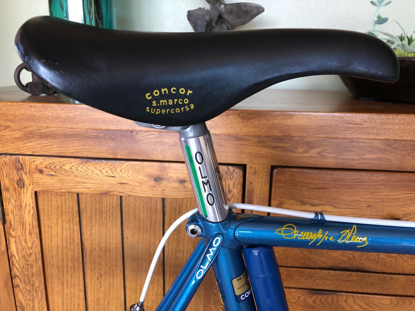 Olmo Comp. beautiful vintage 1981, 60cm, full Campy, many Titanium ...