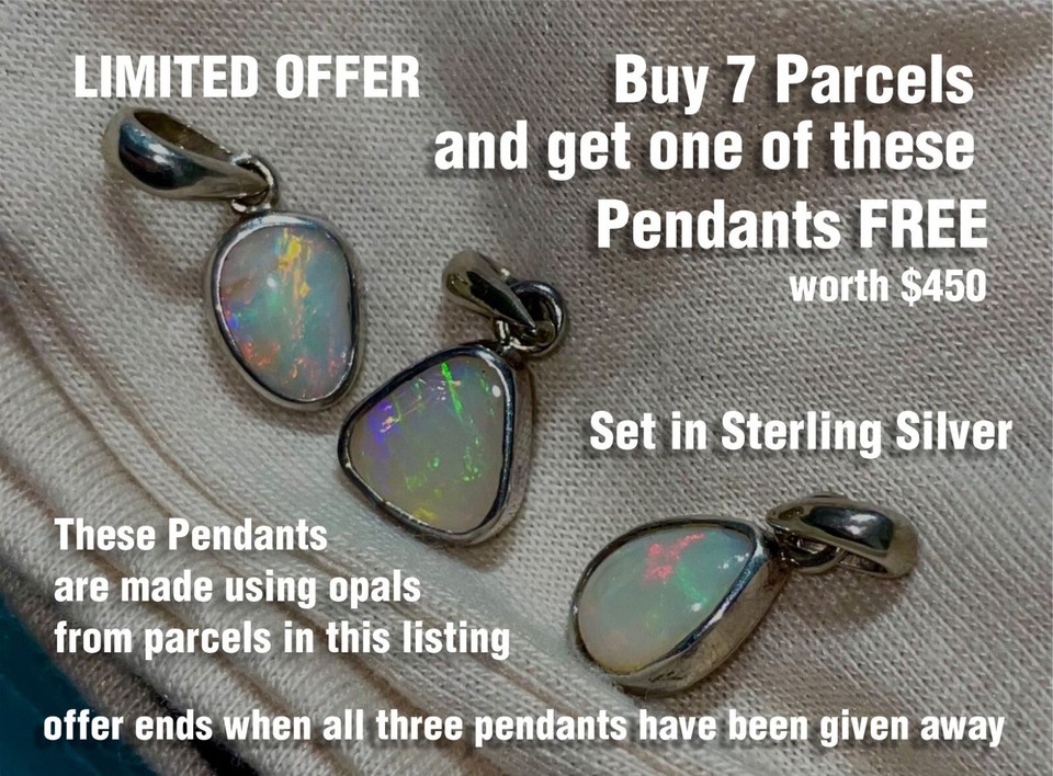 Premium Australian Rough Opals that all SPARKLE 150ct Coober Pedy ...