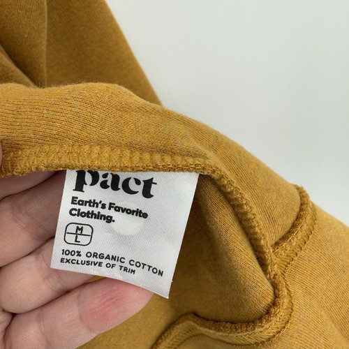 PACT Brooklyn Airplane Cardigan in Chai Heather Organic Cotton Size M/L ...