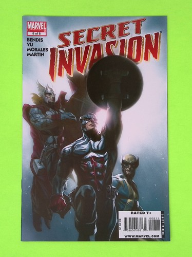 Secret Invasion #8 Vol. 1 2009 Marvel Comics 1st App 8.0 Comic Book R36 ...