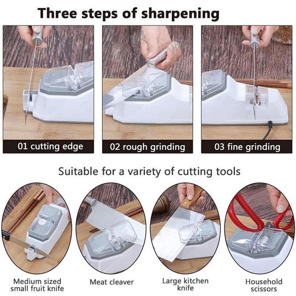 The Professional Electric Sharp Sharpener Supports USB Cable Insertion ...