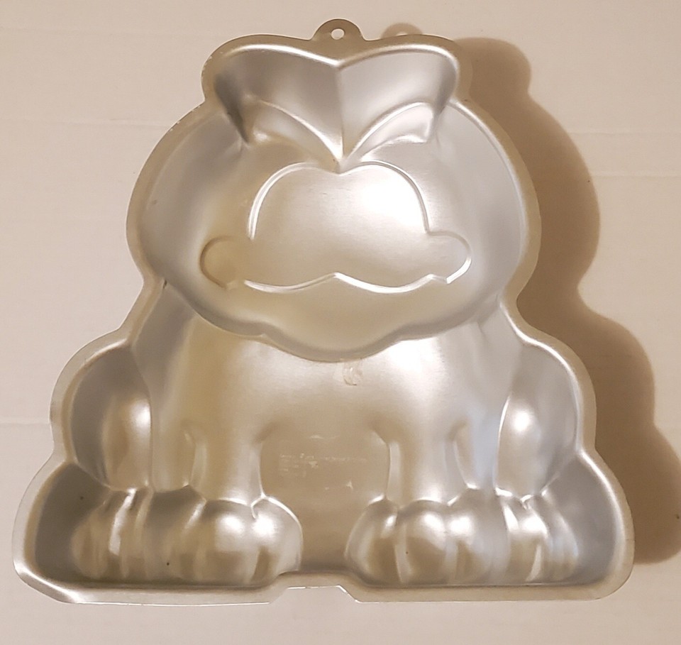 Vintage Garfield Cat Cake Pan Mold Wilton # 502-9403 United Features ...