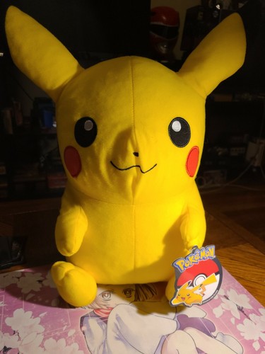 Toy Factory Pikachu Plush Pokemon Stuffed Animal 13 inches | eBay