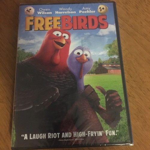 Freebirds DVD 2013 Widescreen Owen Wilson Woody Harrelson Amy Poehler ...