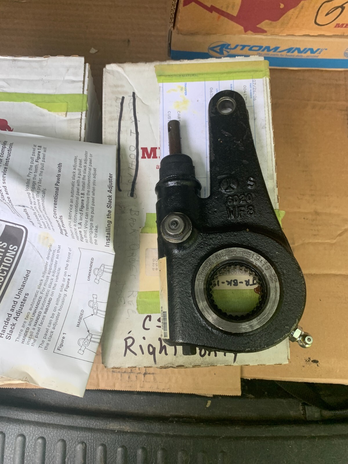 New/Unused/OEM Meritor R803055 Air Brake Automatic Slack Adjuster | eBay