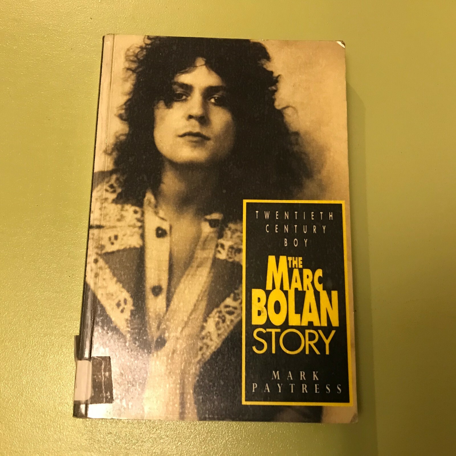 Marc Bolan Story Mark Paytress PB Book Twentieth Century Boy T Rex 60s ...