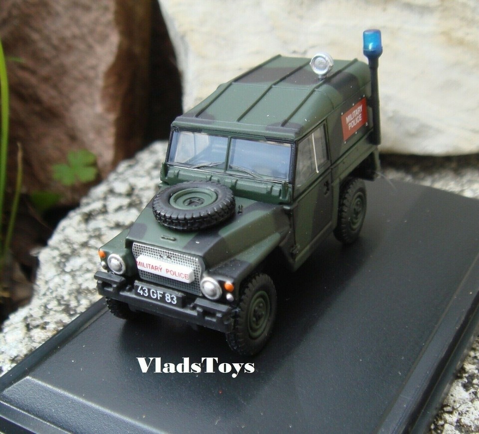 Oxford 1/76 Land Rover 1/2 Ton Lightweight British Military Police ...