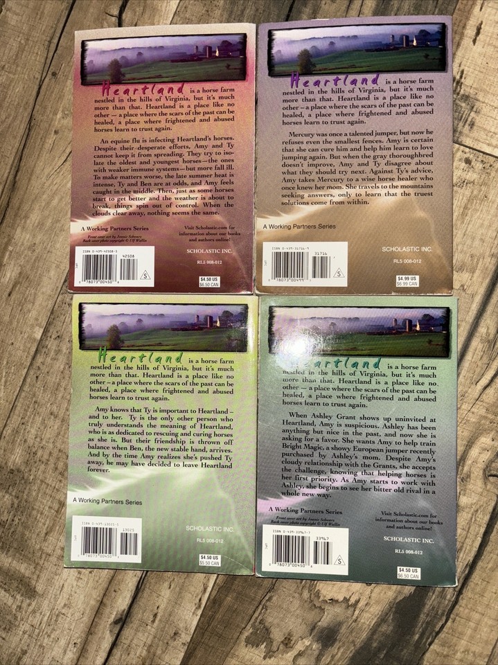 Heartland Book Series - Lauren Brooke - CHOOSE ONE VOLUME Copy: 1, 4, 9 ...