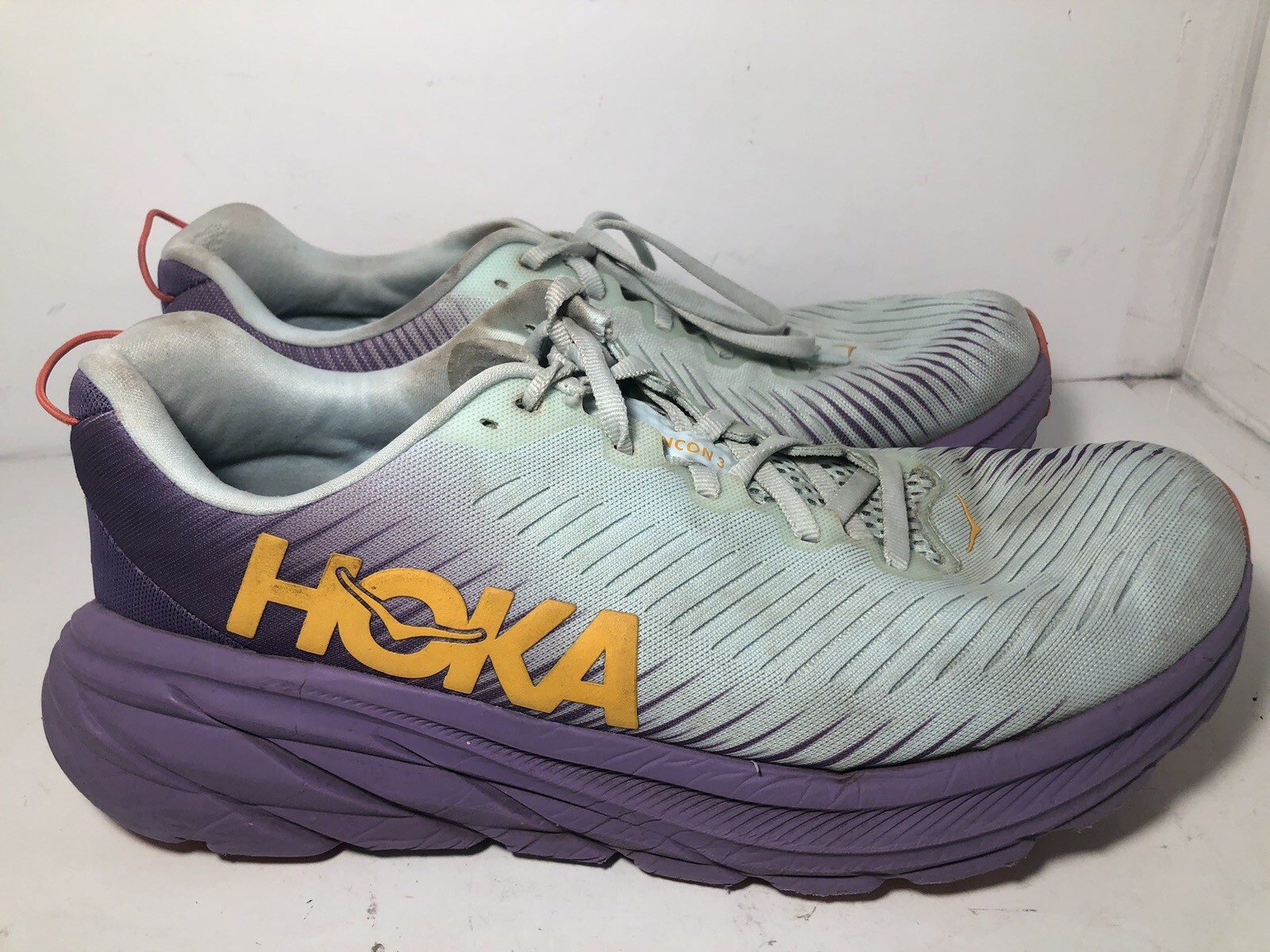 Hoka Rincon 3 Blue Glass Chalk Violet Purple Running … - Gem