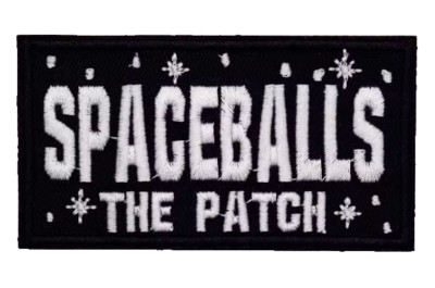 SPACEBALLS MOVIE - 1987 - SPOOF on STAR WARS - Iron-On Embroidered Patch | eBay