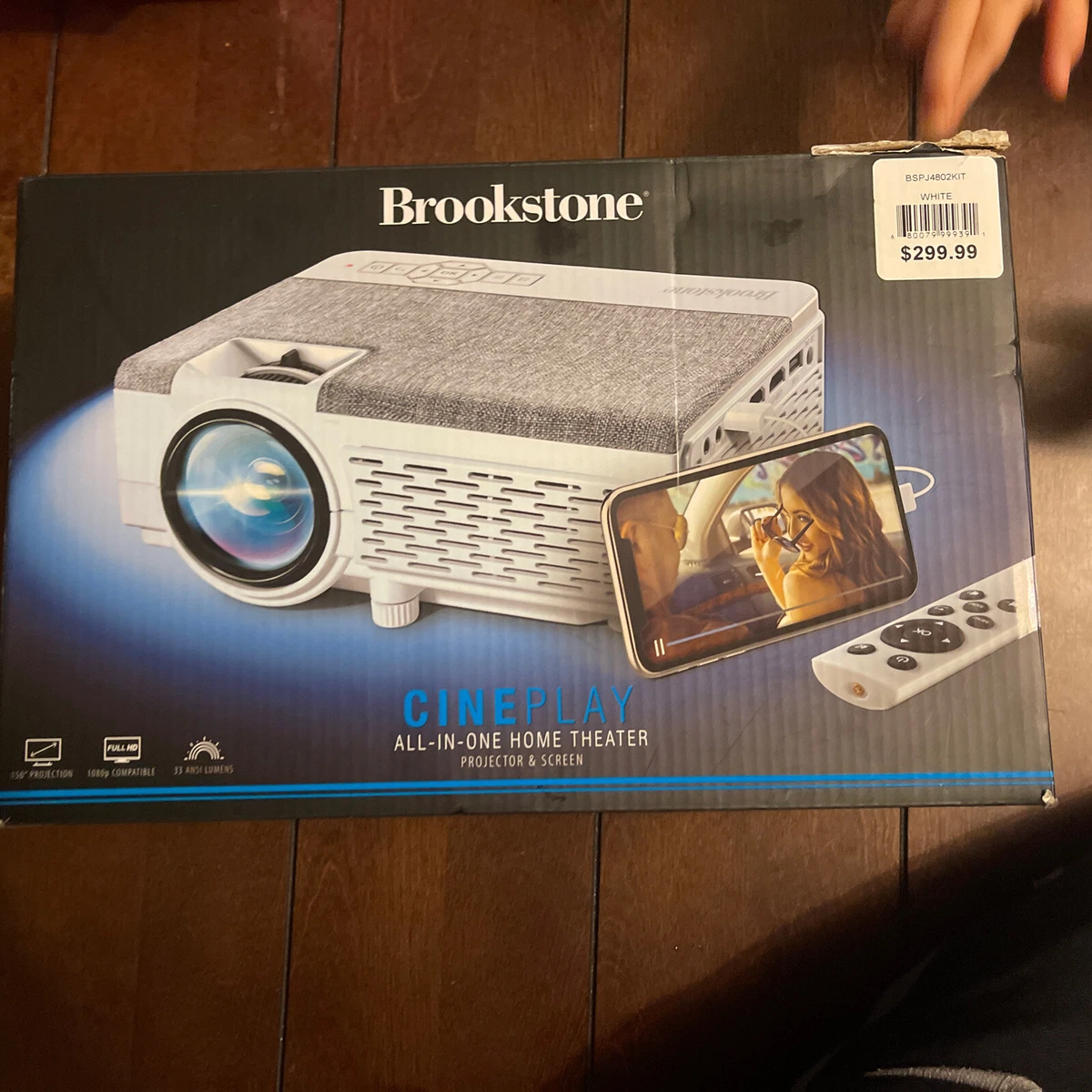 Brookstone Projector Display
