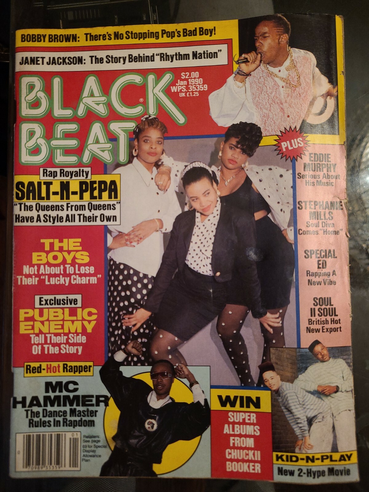 Vintage Black Beat Magazine January 1990 | eBay