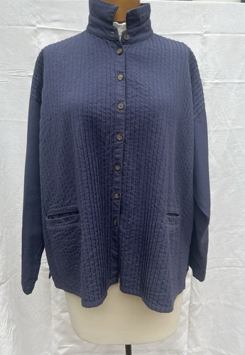 YACCO MARICARD Pintuck Jacket In Cotton/wool Blend, Size 2 | eBay UK