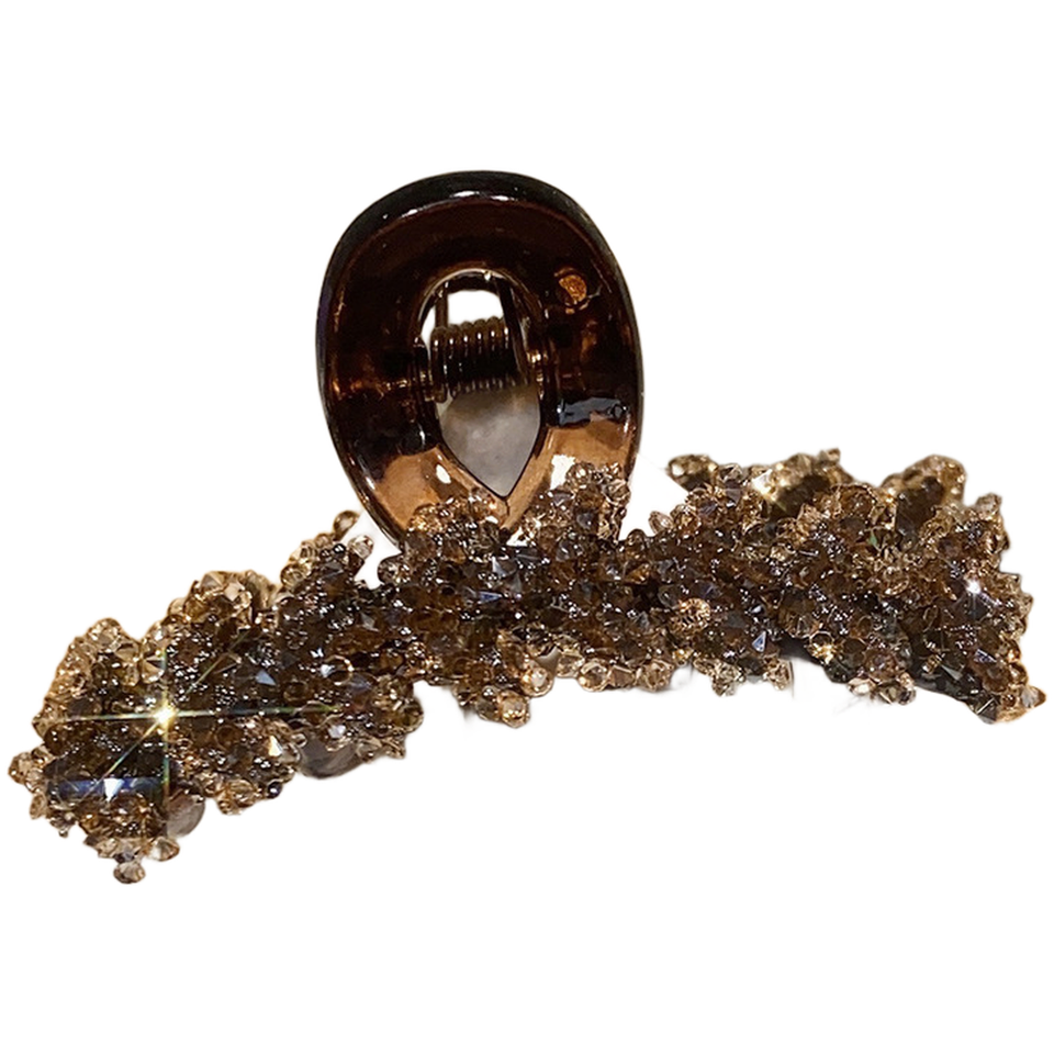 Metal Barley Hair Clip 4.5cm Hair Clamp Intricate Handmade Details ...